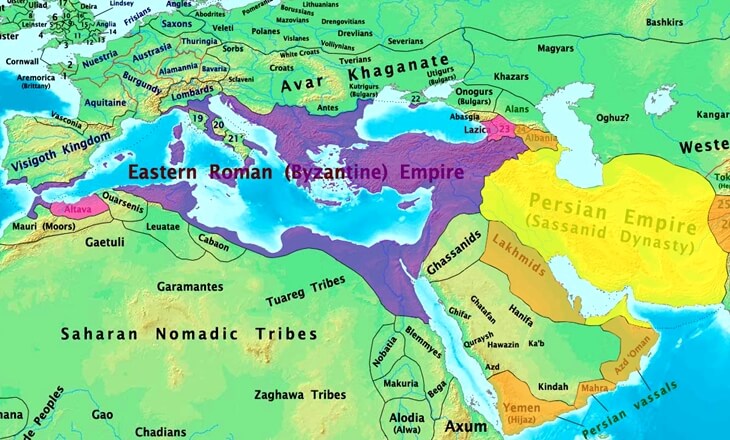 Bizans Tarihi Kronolojisi (330 - 867) ve İmparatorlar